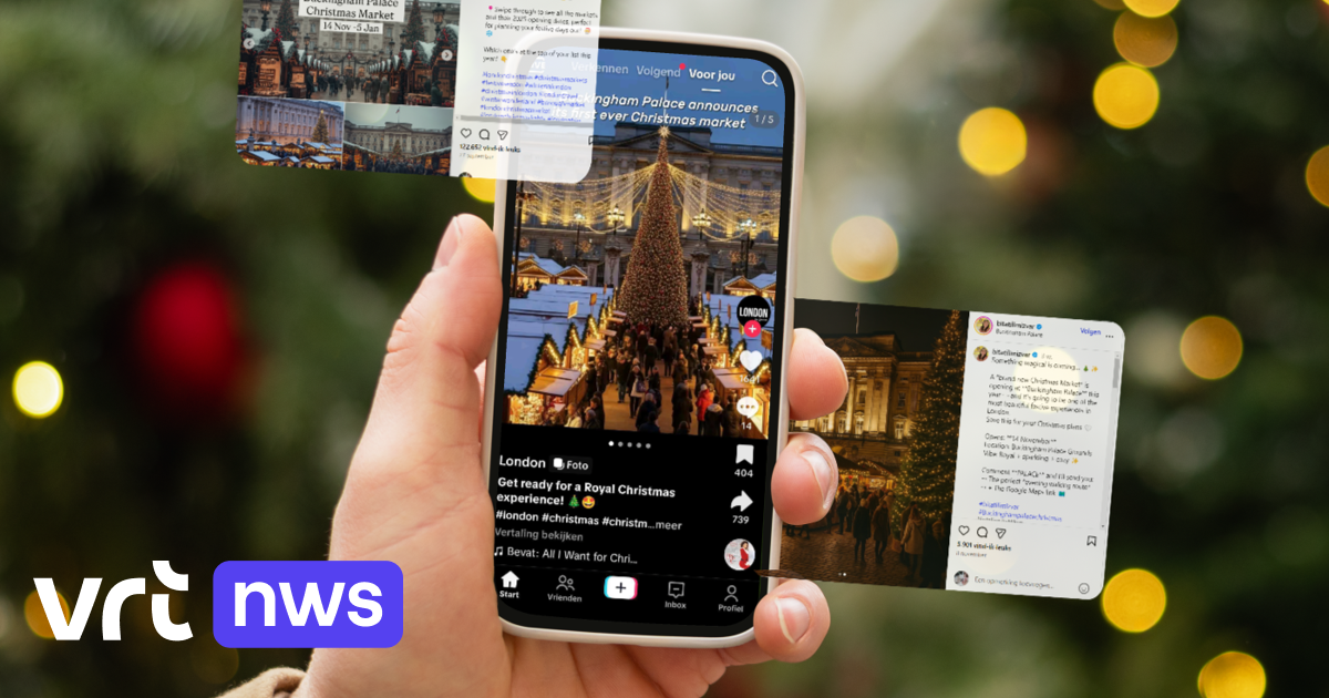 Hoe AI-beelden je naar Londense kerstmarkt lokken die niet bestaat:"Erg teleurgesteld" | VRT NWS ...