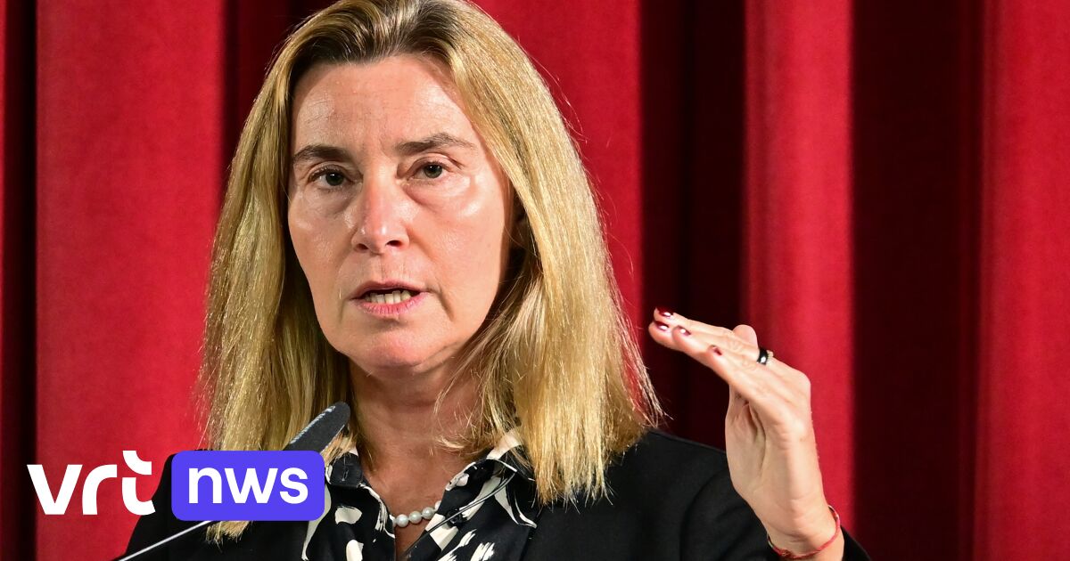 Rector Europacollege en voormalig EU-buitenlandvertegenwoordiger Federica Mogherini opgepakt in ...