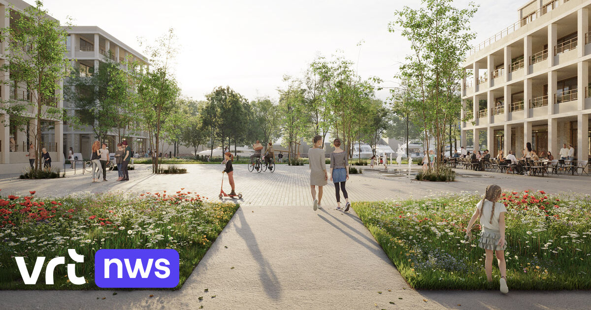 Nieuw plein in Schoten na 30 jaar verwaarlozing: open en groene zone ...