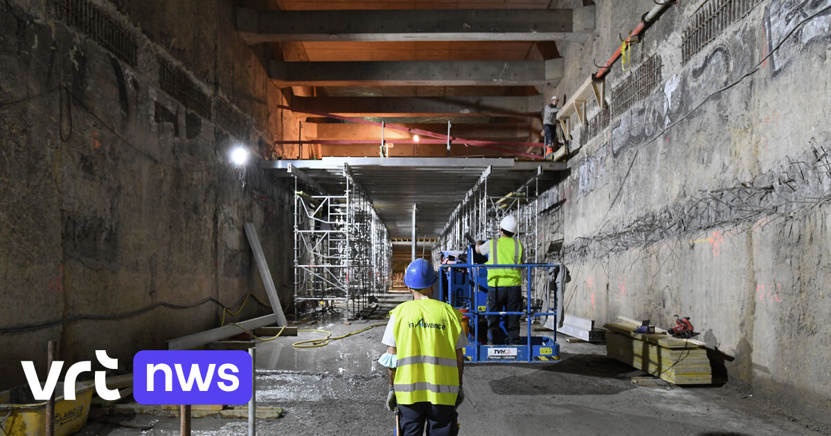Metro 3 staat op de helling, maar Brussel geeft 775.000 euro uit aan ...