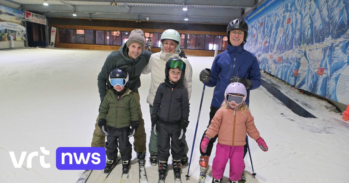 "Een witte Kerst in Peer": families brengen kerstdag door op indoor ...
