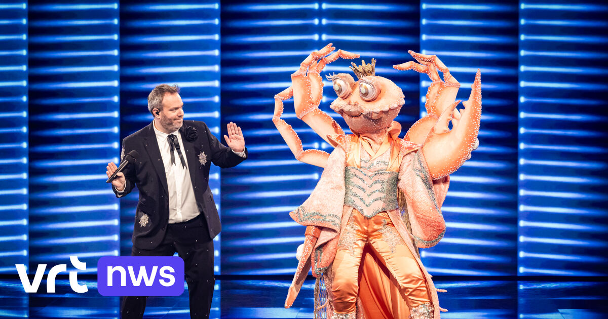 Personage King Krab wint 'The masked singer', ook figuren Eenhoorn en ...
