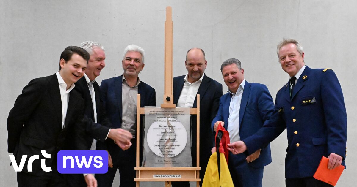 Politiezone Voer en Dijle neemt nieuw gebouw in Tervuren in gebruik ...