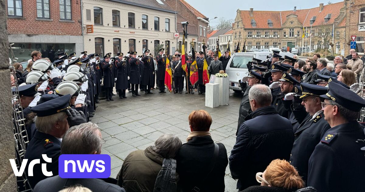 Brandweer neemt afscheid van oud-commandant in Vlamertinge: "Een leven ...