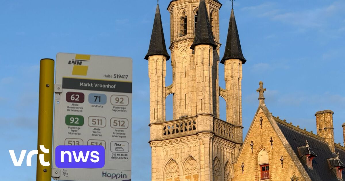 Busverbinding van Poperinge naar Hazebrouck stopt na 2,5 jaar | VRT NWS ...