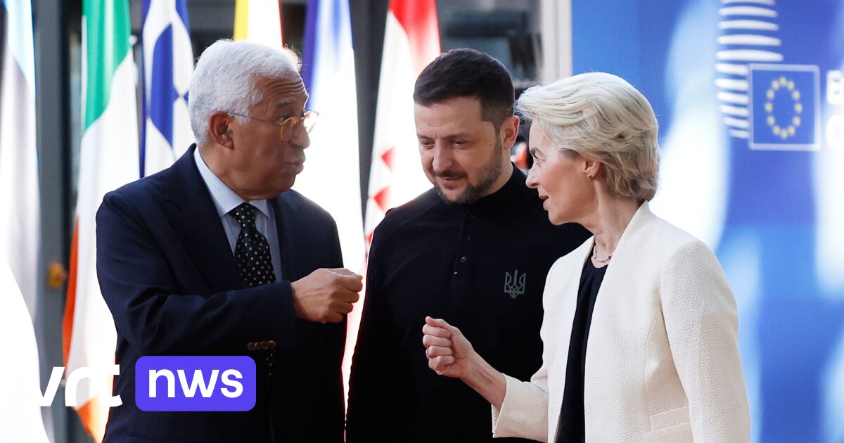 Oorlog Oekraïne - Zelensky wil dat Oekraïne in 2027 lid wordt van de ...