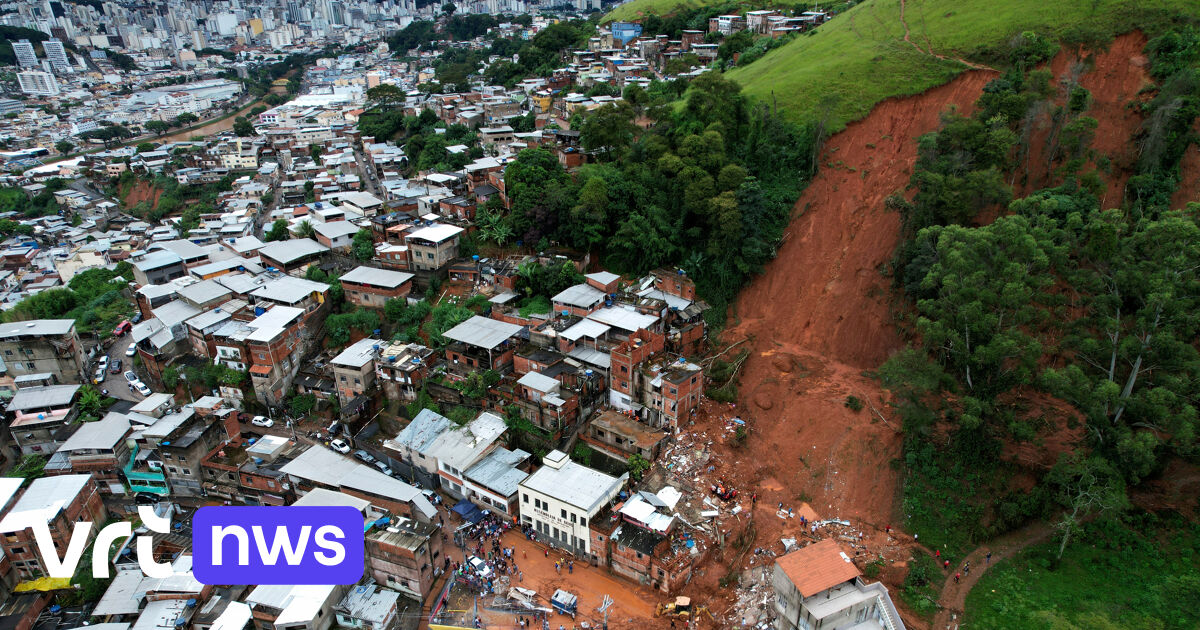 Aardverschuiving kost minstens 46 mensen het leven in Brazilië | VRT ...