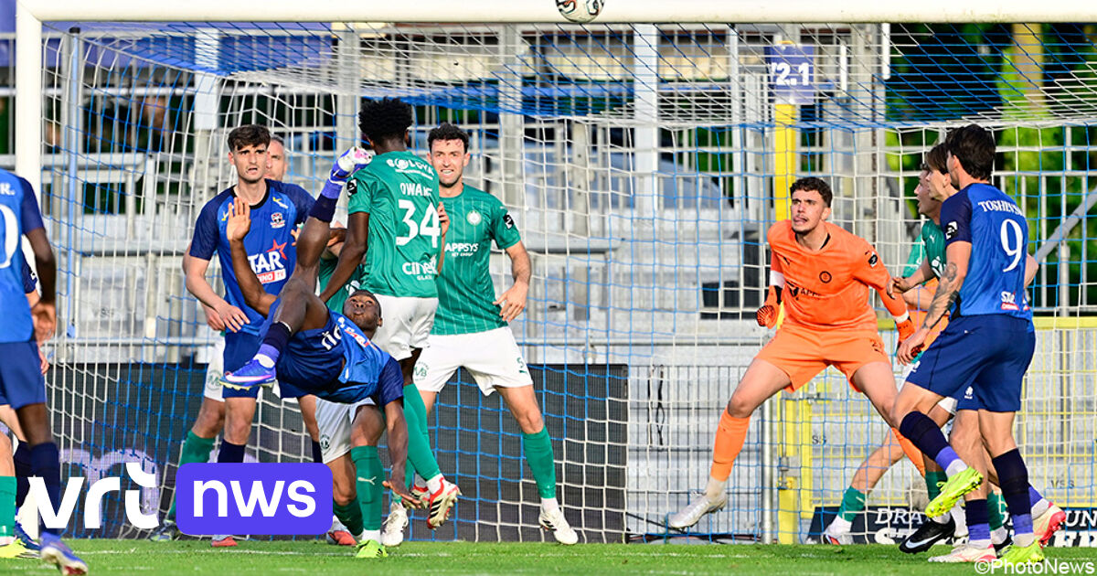 Lommel promoveert na 23 jaar weer naar hoogste voetbalklasse | VRT NWS ...