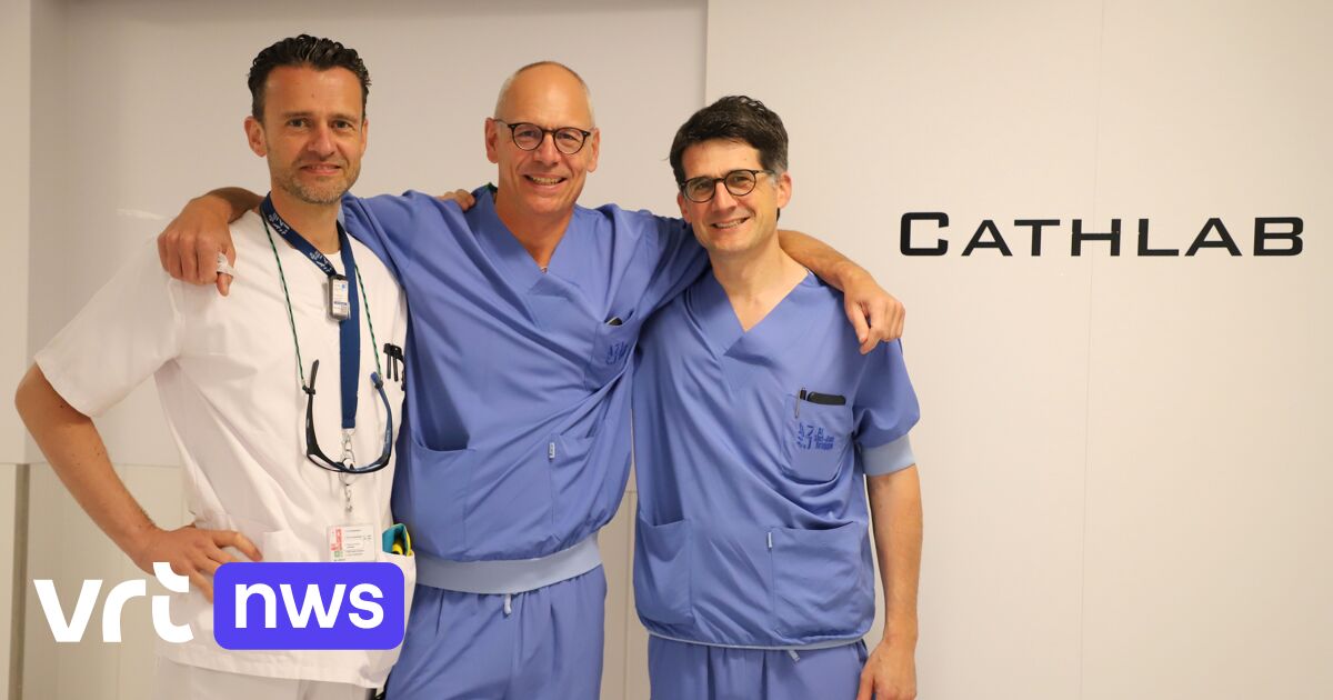 Bruges hospital carries out landmark heart operation | VRT NWS: news