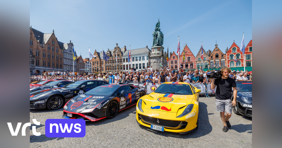 VIDEO Gumball 3000 strijkt neer in Brugge, een race die het niet altijd ...
