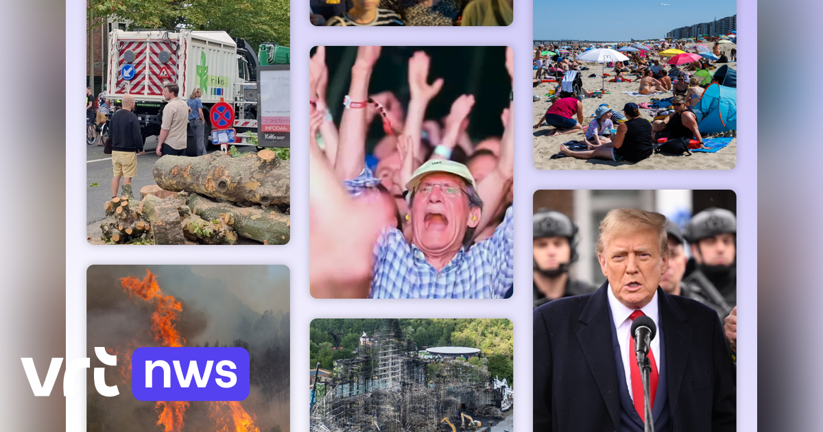 VIDEO Brand, strand, Gaza en Trump: dit was de zomer van 2025 | VRT NWS ...