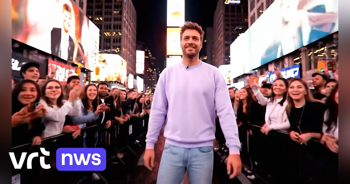 VIDEO 2 foto's en onze journalist wordt een superster op Times Square ...