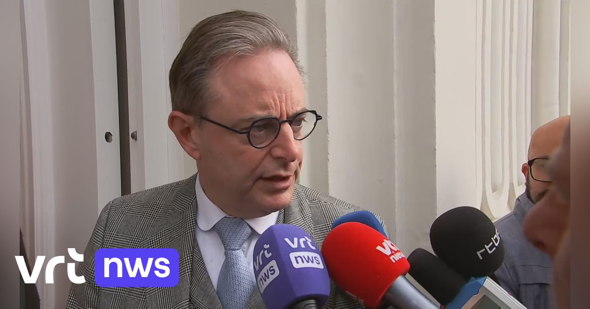 Premier De Wever bij start vergadering: "De lat ligt op 10 miljard, dat ...