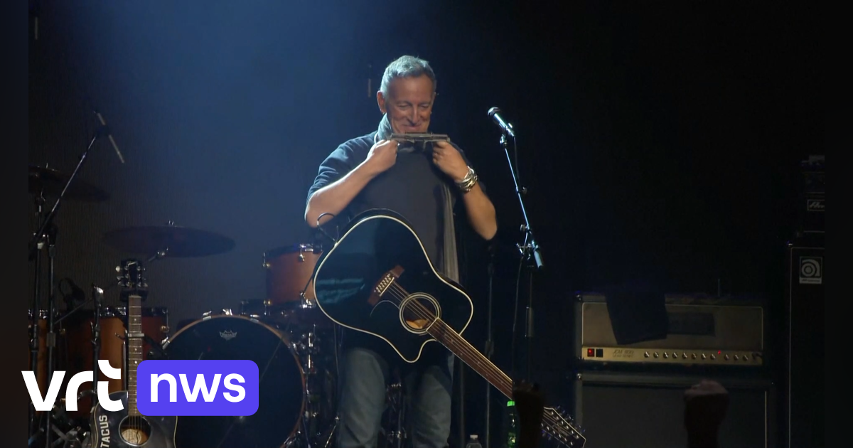 VIDEO Bruce Springsteen zingt zijn protestnummer in Minneapolis ...