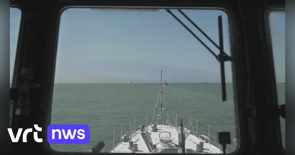 VIDEO Belgische mijnenjager Primula op weg naar Middellandse Zee voor ...