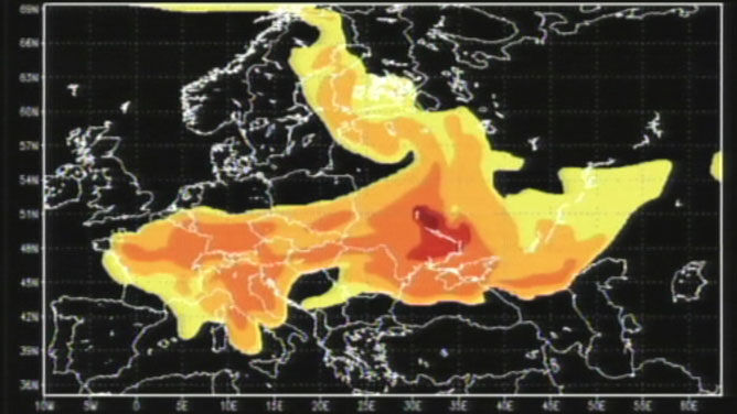 radiation cloud chernobyl