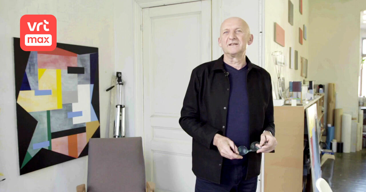 Philippe Van Snick is bekend van zijn kleurrijke schilderijen en ...