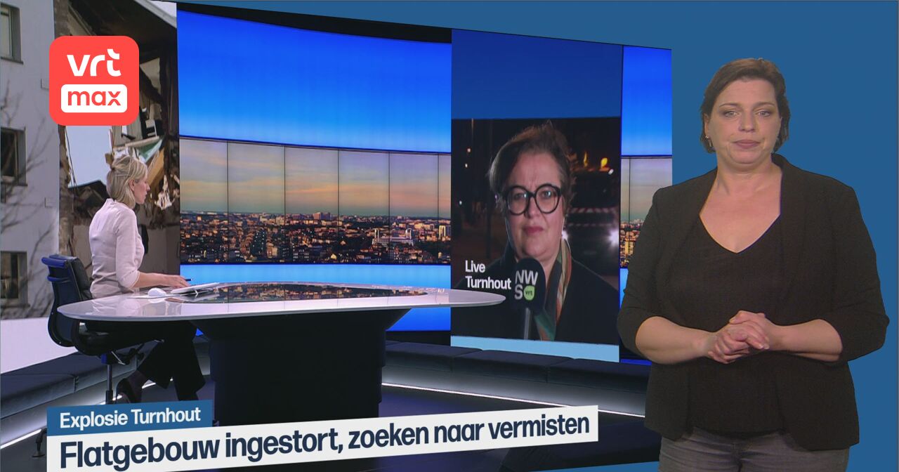 VRT NWS journaal met VGT - vrijdag 31 december 2021 om 20:15 | VRT MAX