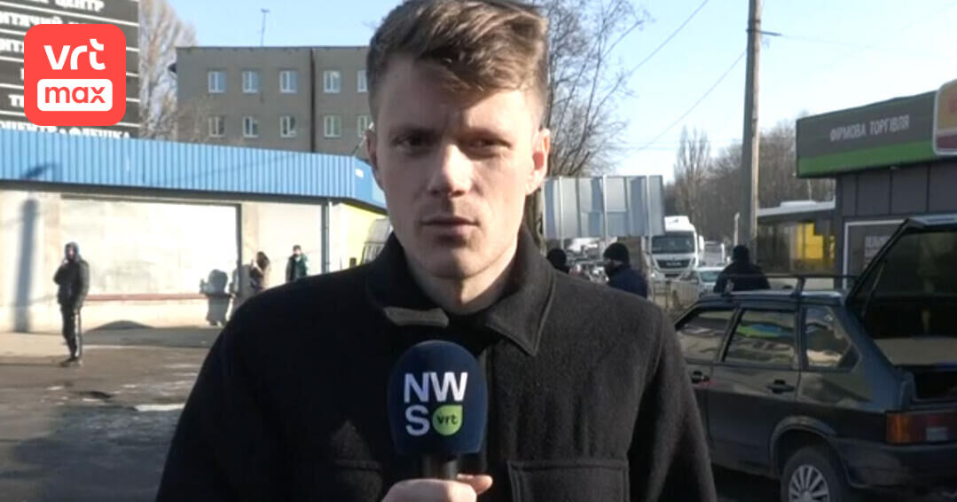 Marijn Trio in Oekraïne: "Mensen bereiden zich voor om te kunnen vluchten"