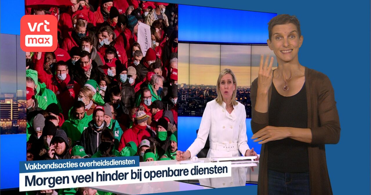 VRT NWS journaal met VGT - maandag 30 mei 2022 om 20:15 | VRT MAX