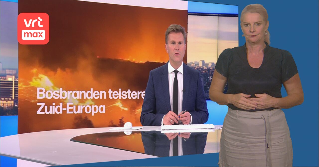 VRT NWS journaal met VGT - donderdag 14 juli 2022 om 20:15 | VRT MAX