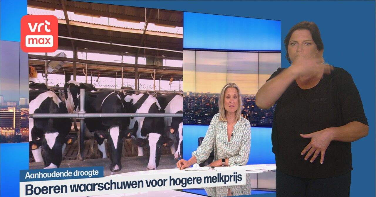 VRT NWS journaal met VGT - zondag 7 augustus 2022 om 20:15 | VRT MAX