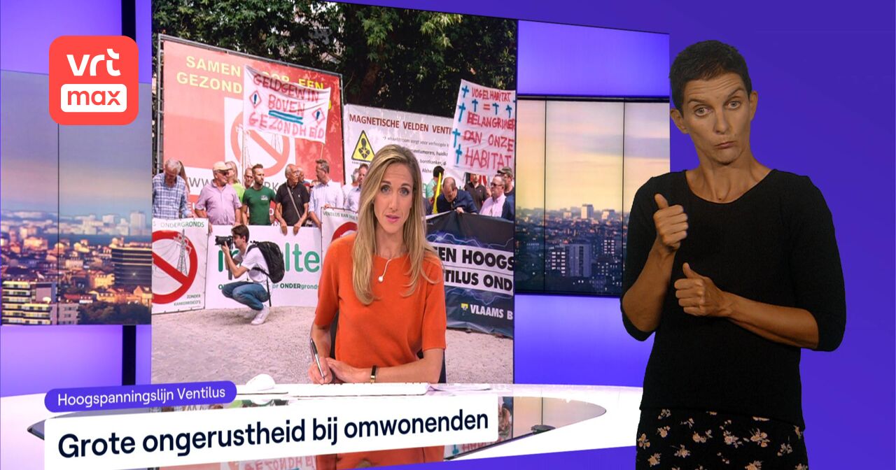 VRT NWS journaal met VGT - vrijdag 2 september 2022 om 20:15 | VRT MAX