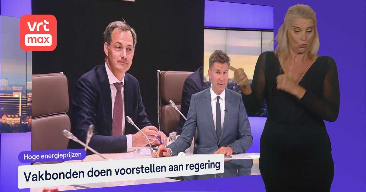 VRT NWS journaal met VGT - woensdag 7 september 2022 om 20:15 | VRT MAX