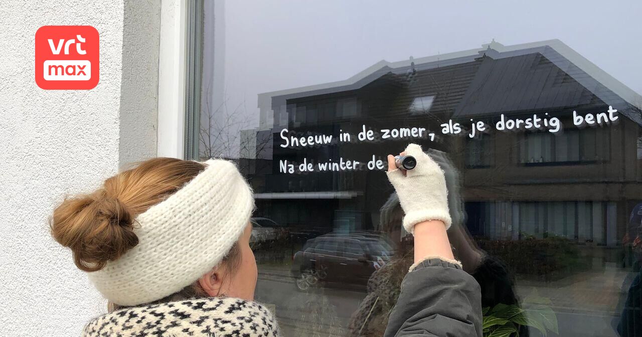 Adopteer een gedicht en laat het op je raam zetten voor Gedichtendag ...