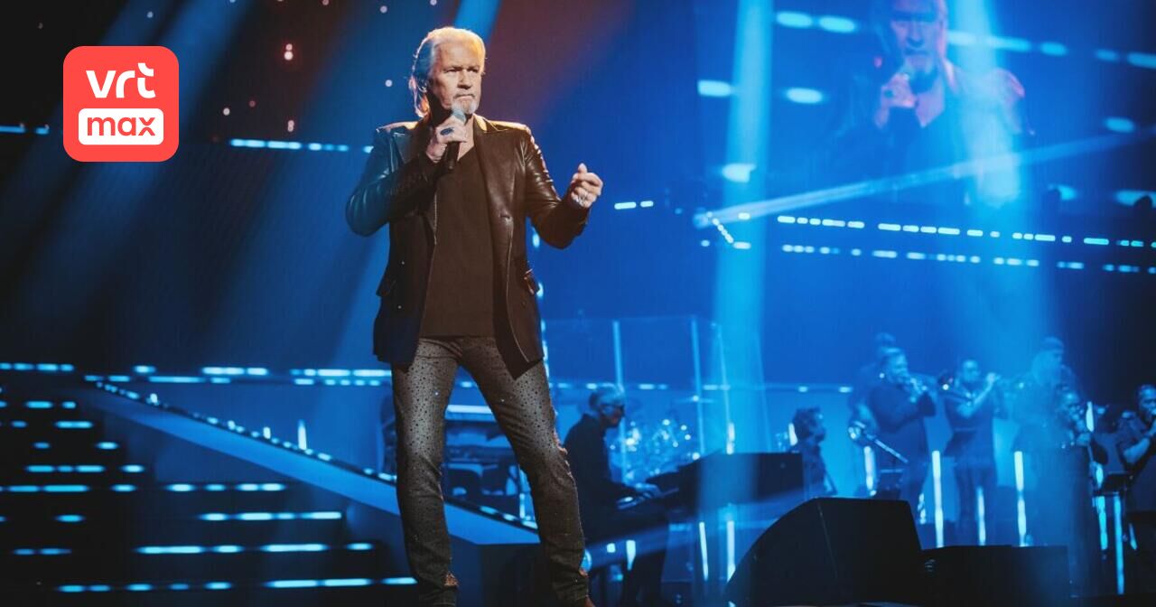Johnny Logan deelt humor met Helmut Lotti: "Wat is geel, heeft een bril ...