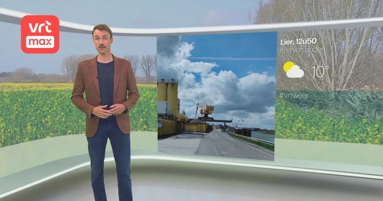 Het weer - donderdag 13 april 2023 om 20:19 | VRT MAX