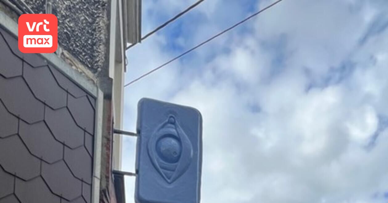 Kunstenares Alice Vanderschoot creëerde een nieuw uithangbord voor het ...