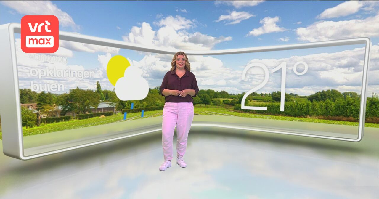 Het weer - zaterdag 26 augustus 2023 om 19:37 | VRT MAX