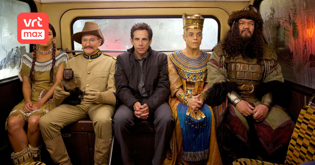 Larry Daley belandt in het Egyptische deel van een museum vol geheimen ...