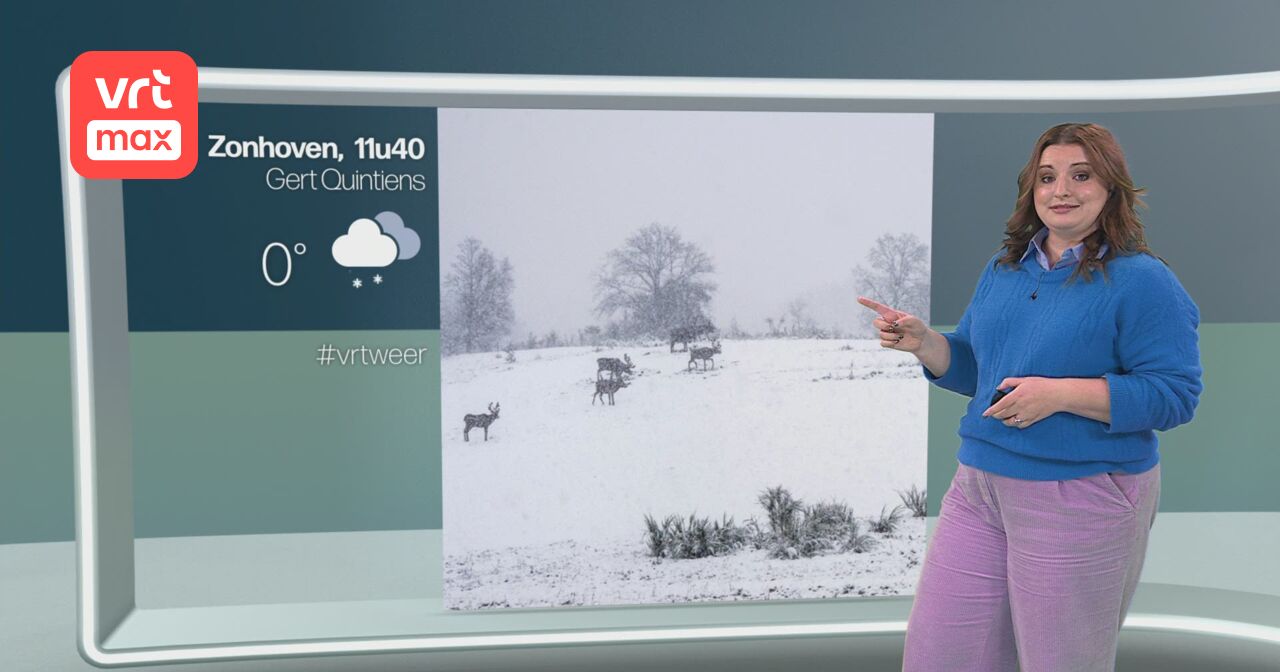 Het weer - donderdag 9 januari 2025 om 20:17 | VRT MAX