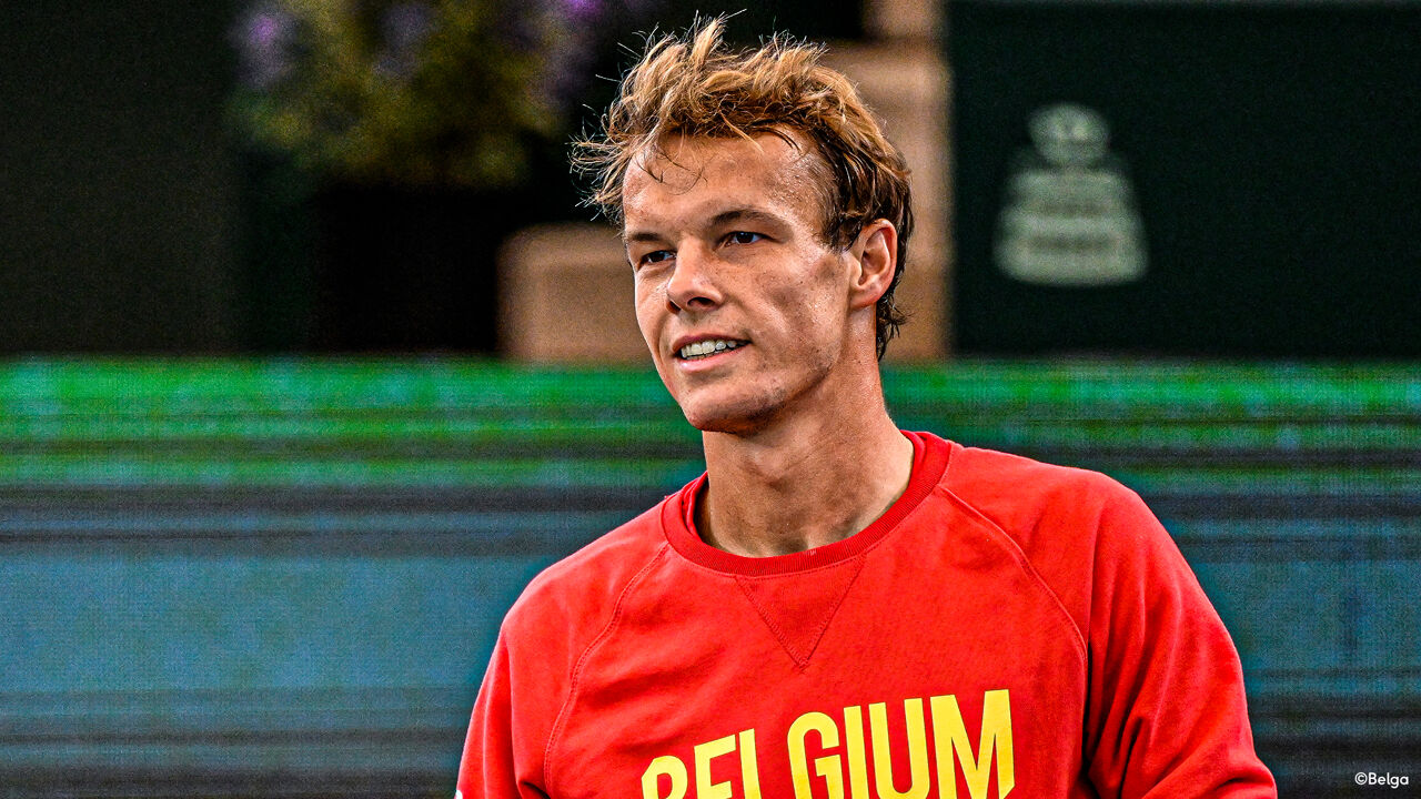 Geerts kan maar 1 set het tempo van Thiem volgen in Antwerpen | ATP ...