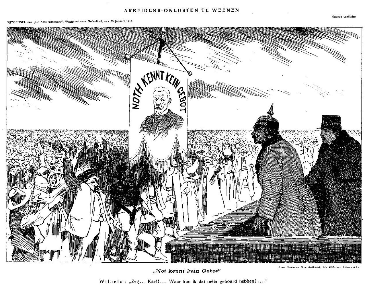 24 tot 30 januari 1918: Bolsjewieken bevestigen dictatuur van het ...