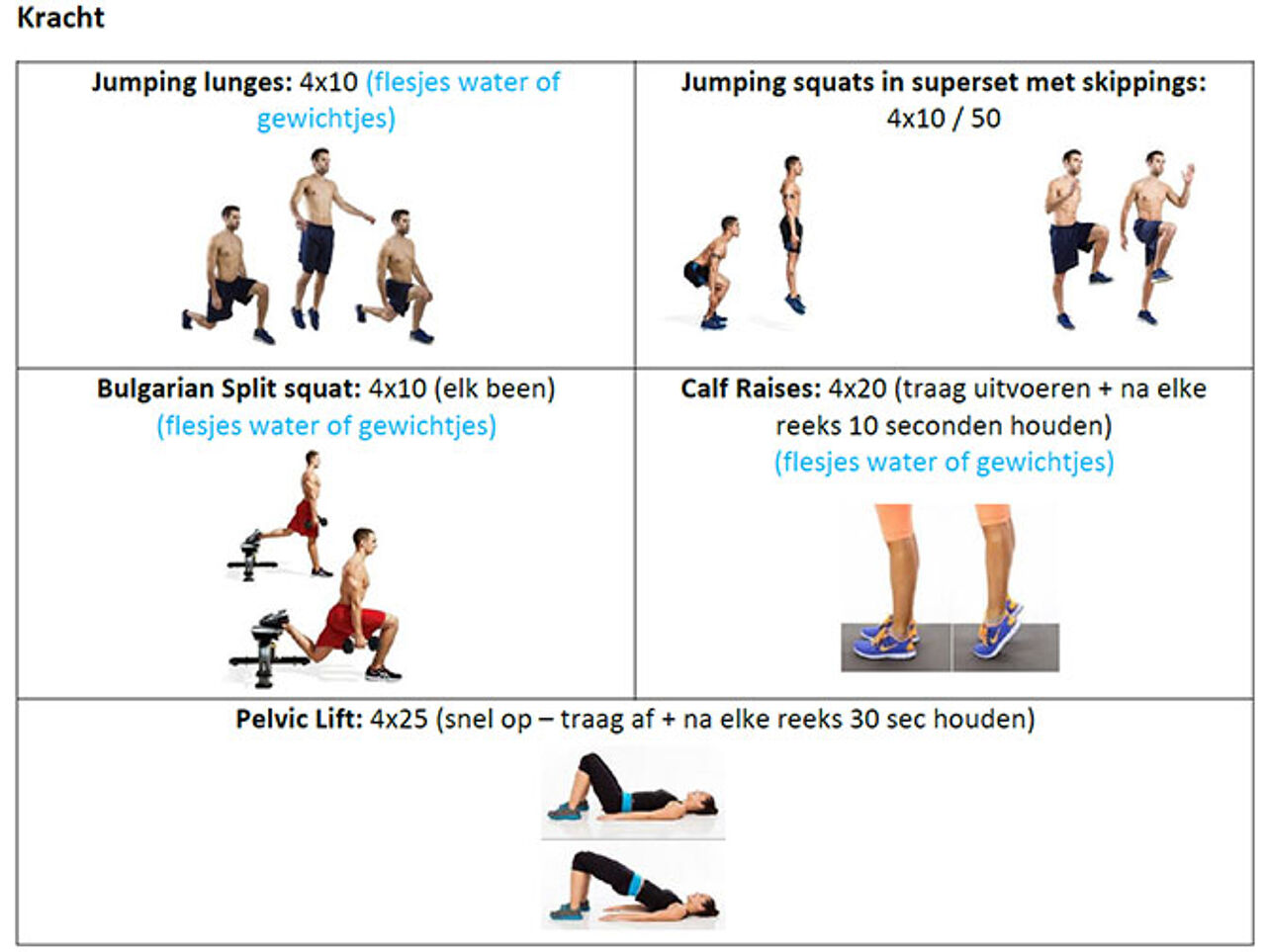 Blijf sporten: vind hier een fitnessschema op maat voor in huis! | zelf ...