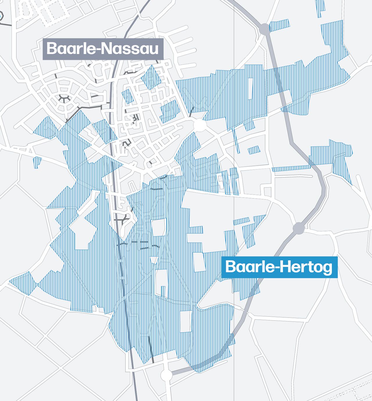 Grootste enclavedorp ter wereld gaat beter samenwerken: Baarle-Hertog ...