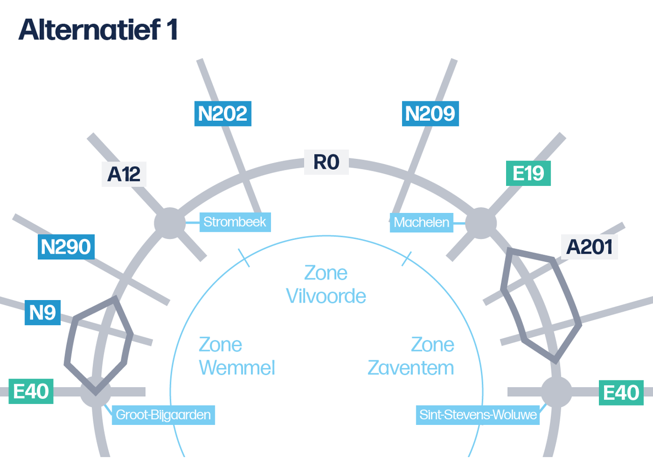 Hoe zal de nieuwe Grote Ring rond Brussel eruitzien? Dit zijn de ...