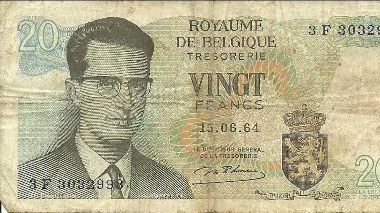 20 jaar na invoering is er nog voor 143 miljoen euro (5,7 miljard frank ...