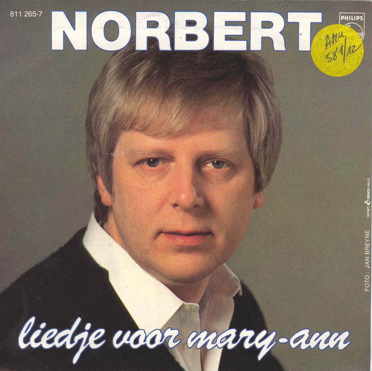 Vlaamse zanger Norbert (85) is overleden, bekend van "Liedje voor Mary ...