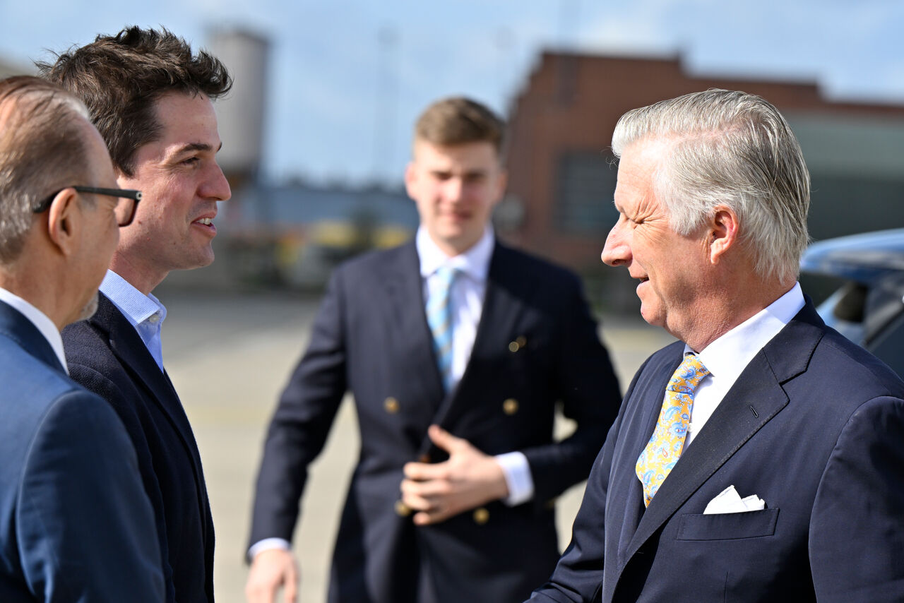 Koning Filip met zoon Gabriël naar Frans-Guyana vertrokken voor de ...