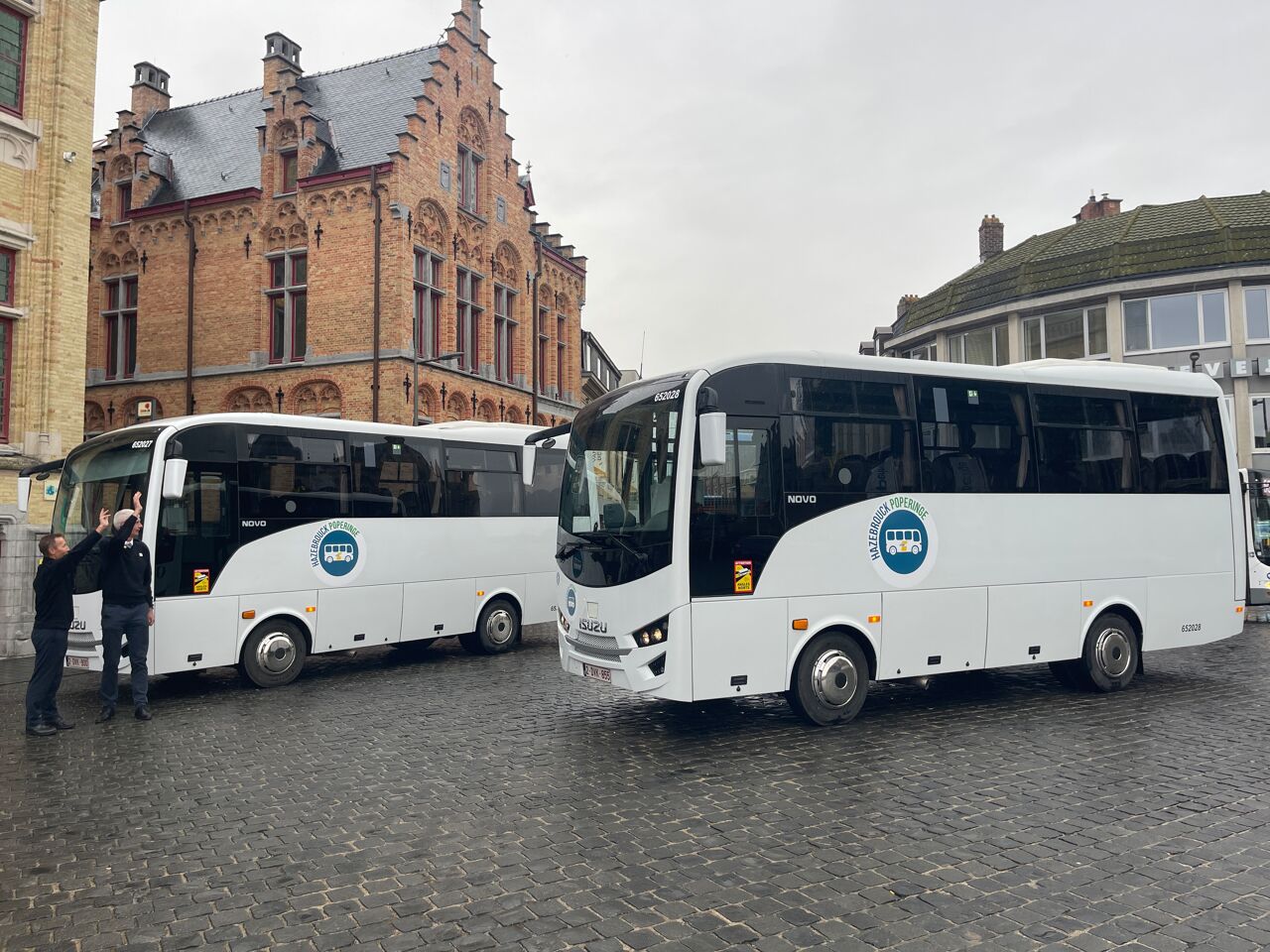 Proefproject met bus tussen Poperinge en Noord-Franse stad Hazebrouck ...