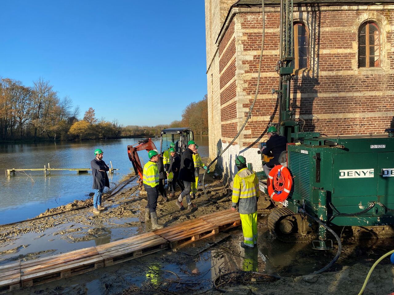 Grote renovatiewerken Kasteel van Horst gestart: kasteel wordt op ...
