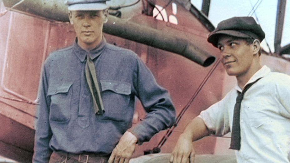 Charles Lindbergh in color | VRT MAX