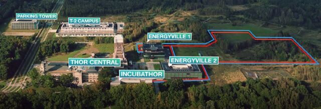 Energyville in Genk bouwt twee onbewoonde testwoningen en legt ...