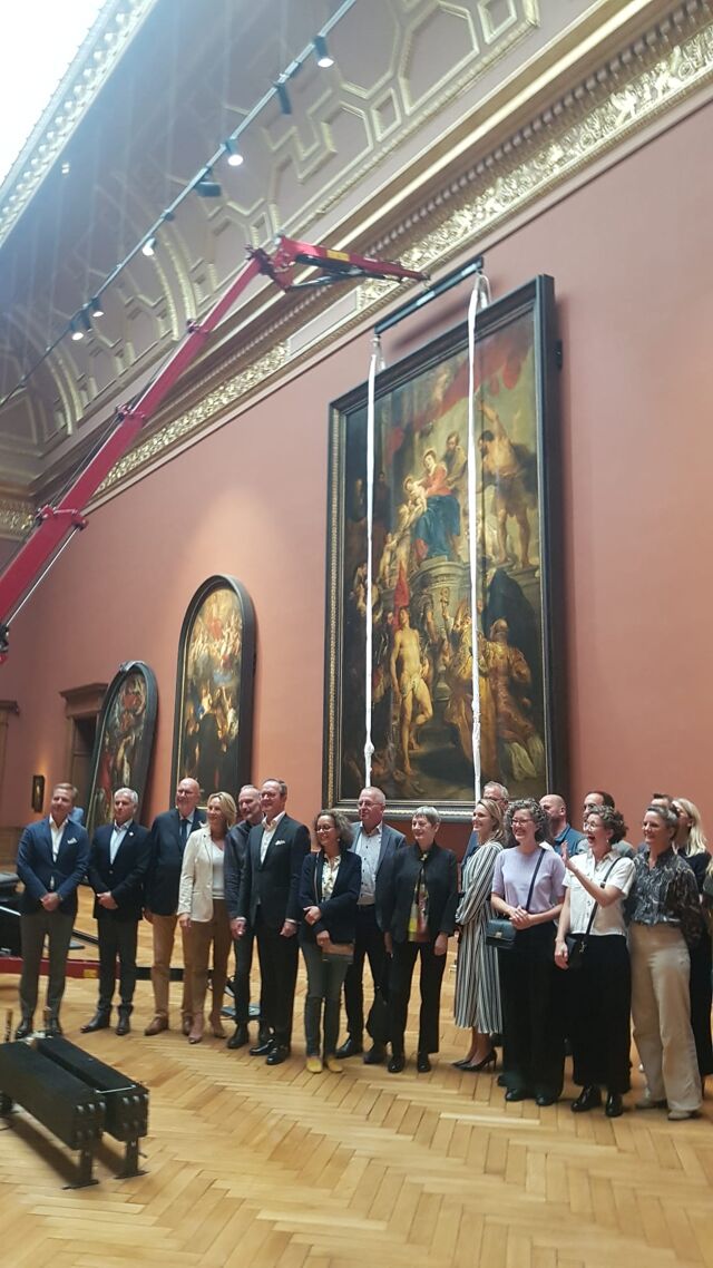 BEKIJK - Monumentale Rubens van de muur gehaald in Antwerps KMSKA voor ...