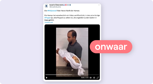 "Pallywood": de complottheorie die Palestijnen ervan beschuldigt ...