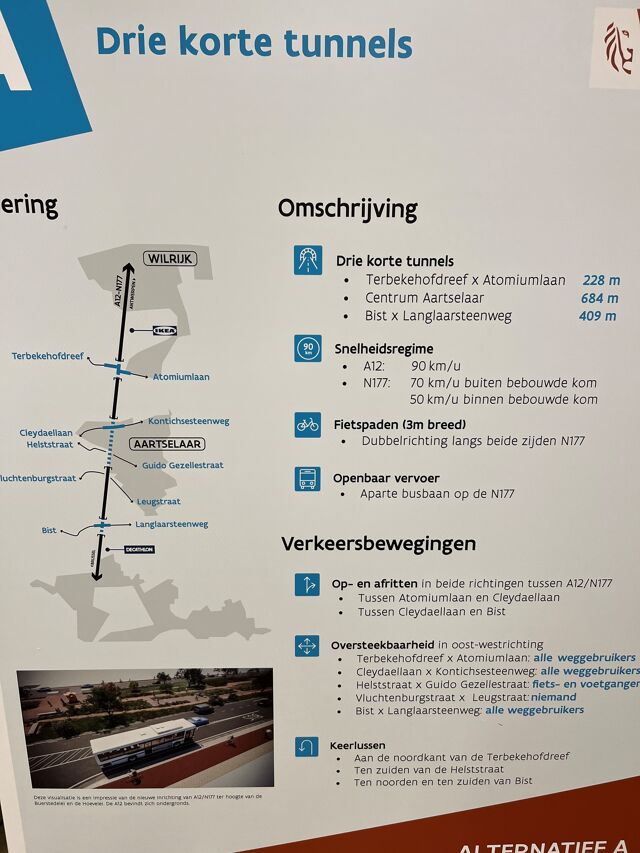 Wordt de A12 een echte snelweg zonder kruispunten? 400 mensen bezoeken infosessie over ...